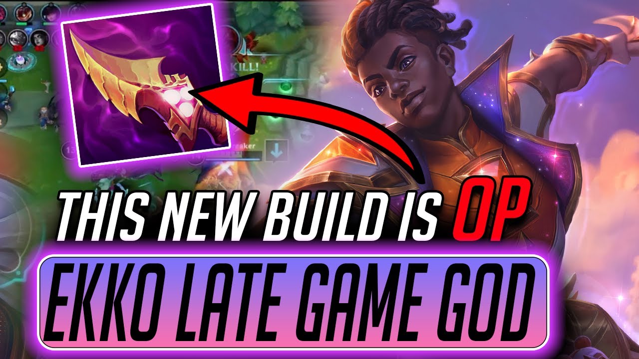 WILD RIFT EKKO CHALLENGER BUILD WIN LATE GAME EASILY! - YouTube