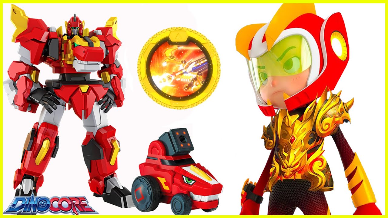 Dinocore Cartoon | Robot Squad | The Good Dinosaur | Kids Movies 2024 ...