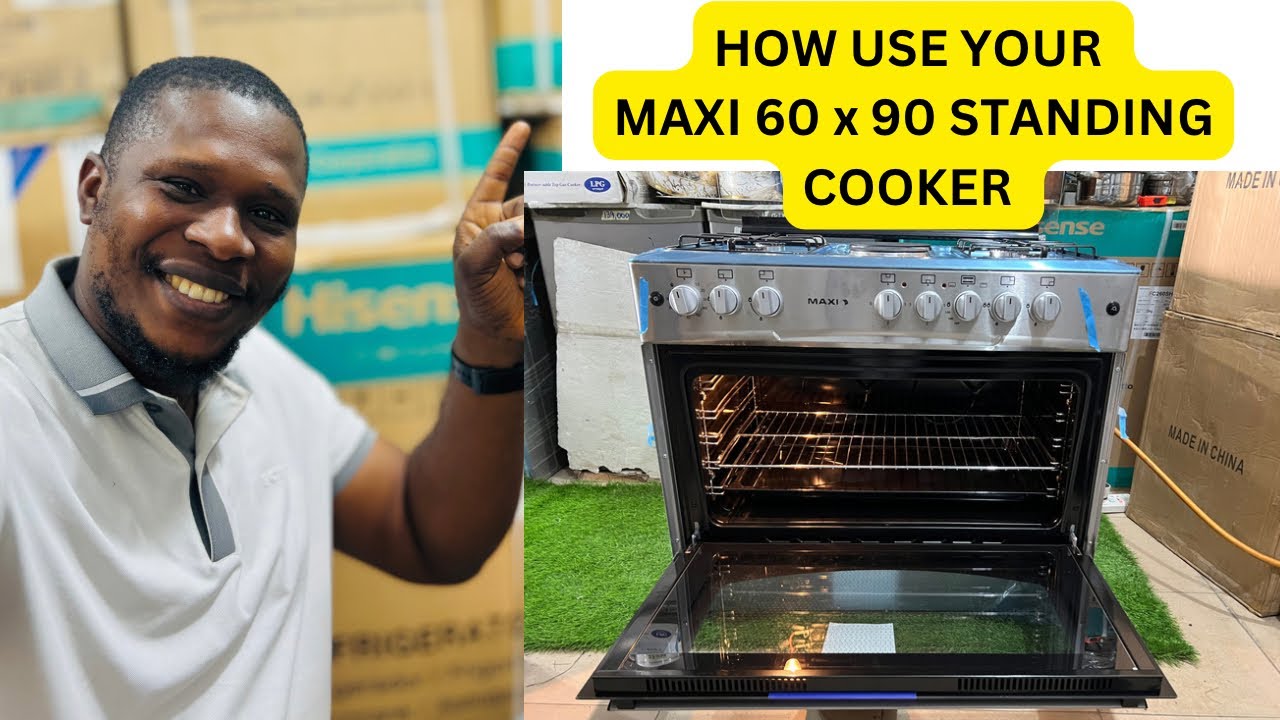 HOW TO USE YOUR MAXI 60 x 90 STANDING COOKER - YouTube