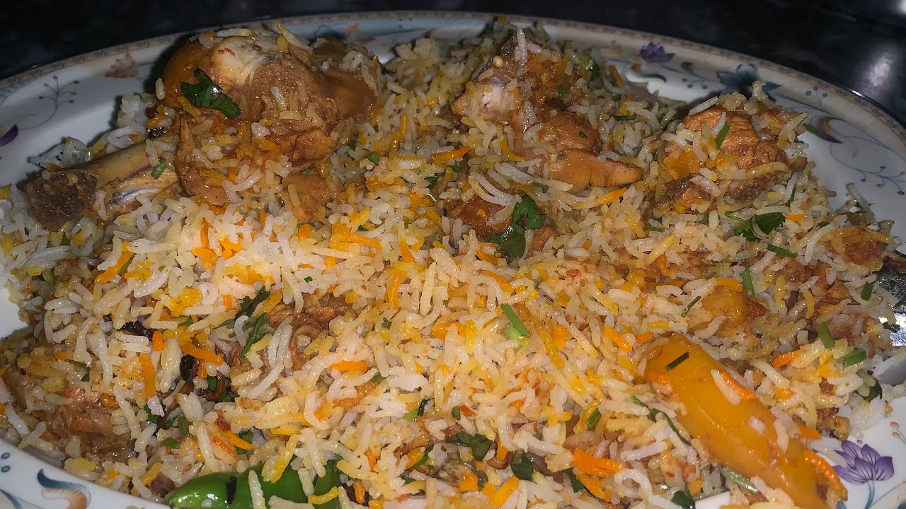 Restaurant style chicken biryani recipe .Biryani banane ka tariqa.Eid ...