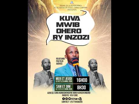 KUVA MWIBOHERO RY INZOZI  WhatsApp: +25779906909 ,69608892