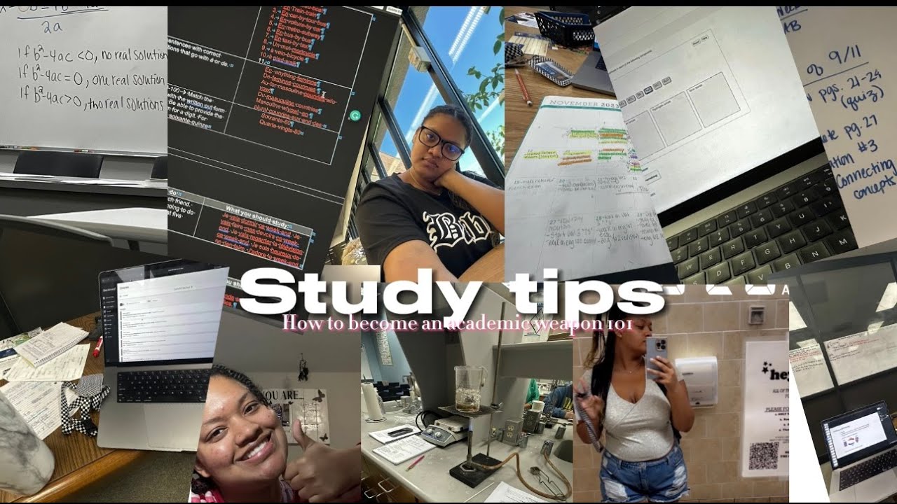 How to become an ACADEMIC WEAPON📚 ️from a 4.0 student (Advice, study ...