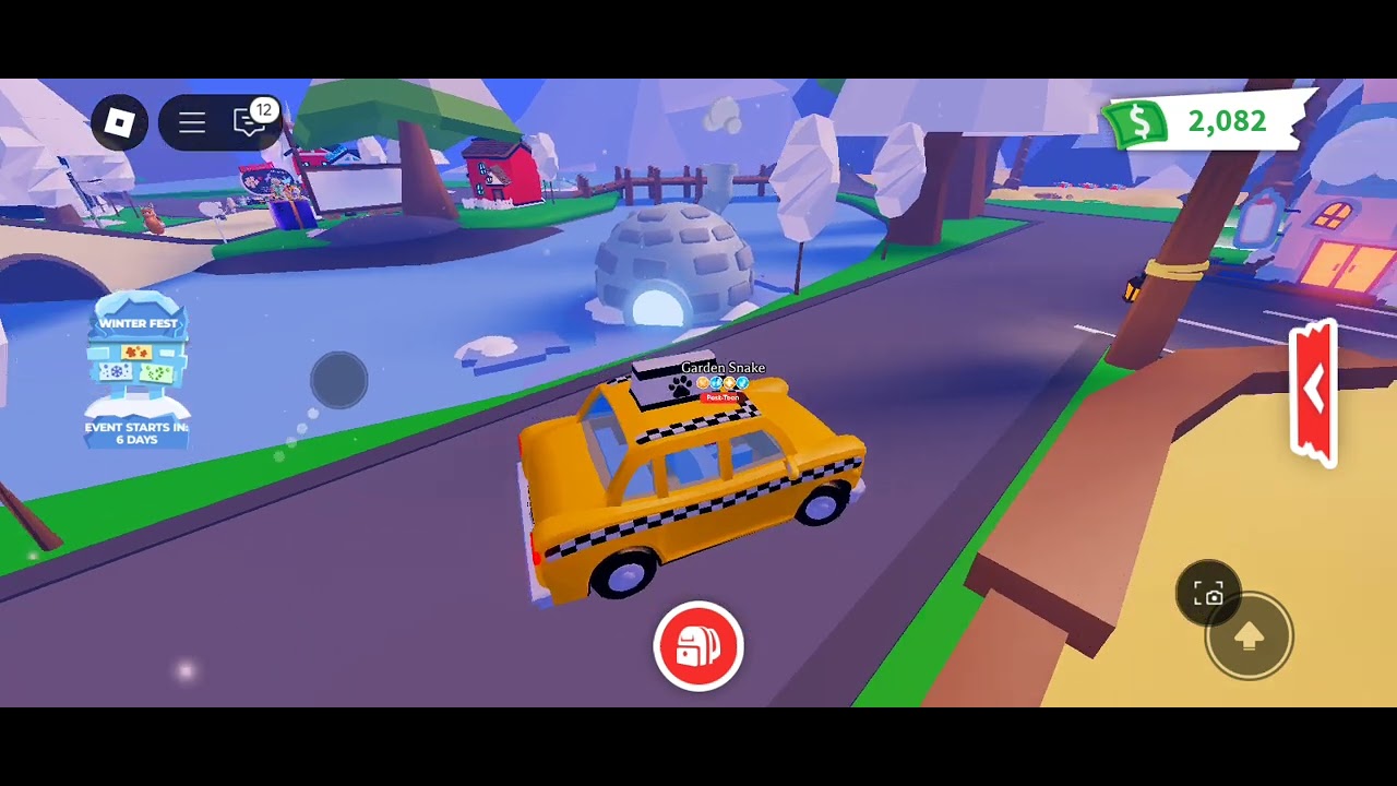 I'm a taxi driver in adopt me - YouTube