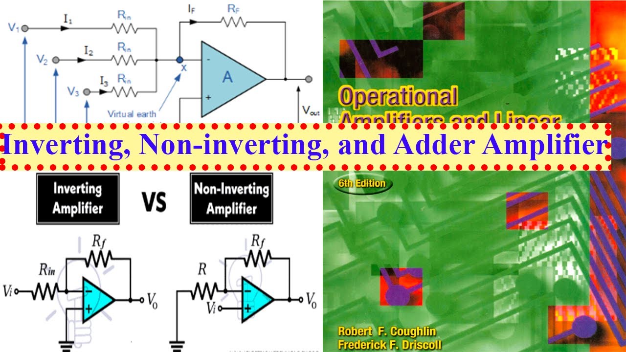 Inverting, Non-Inverting and Adder Amplifier II Lecture 5 || Bangla ...