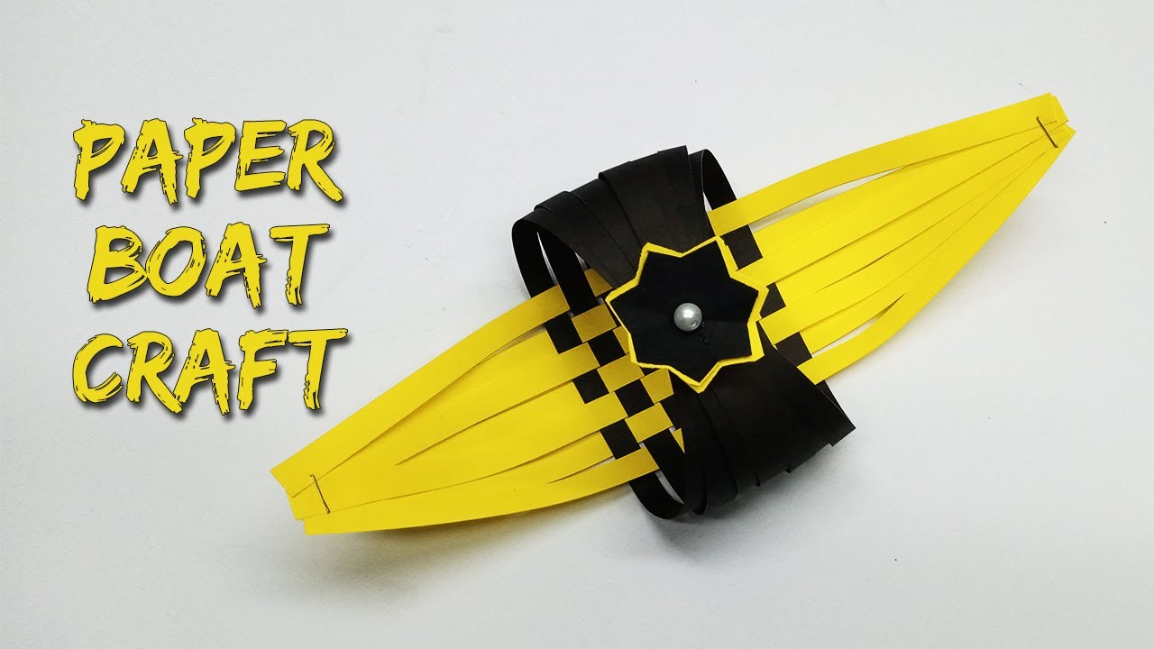 Paper Boat Crafts | Parent Children crafts | Small Paper Craft Ideas ...