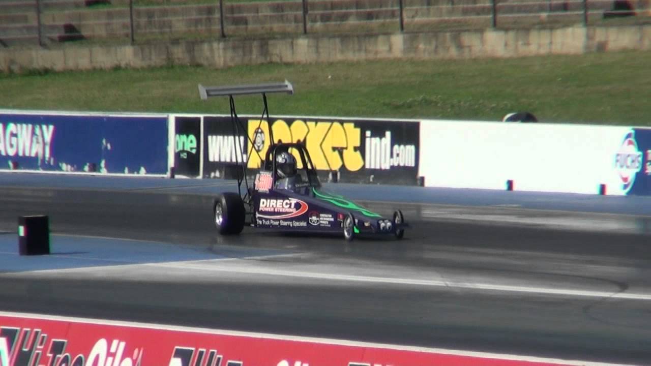 BOONY IN THE DIRECT POWER STEERING JUNIOR DRAGSTER IN ACTION AT SYDNEY ...