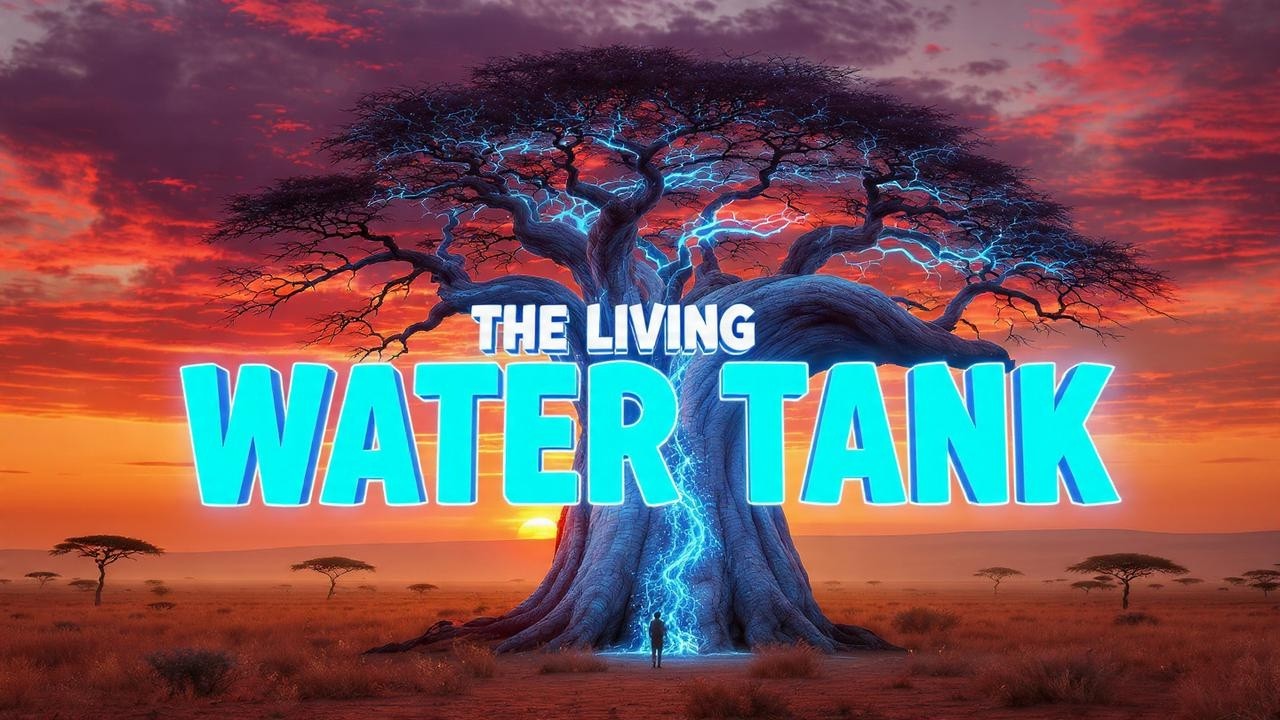 The Living Water Tank: How Giant Baobabs Survive Drought - YouTube