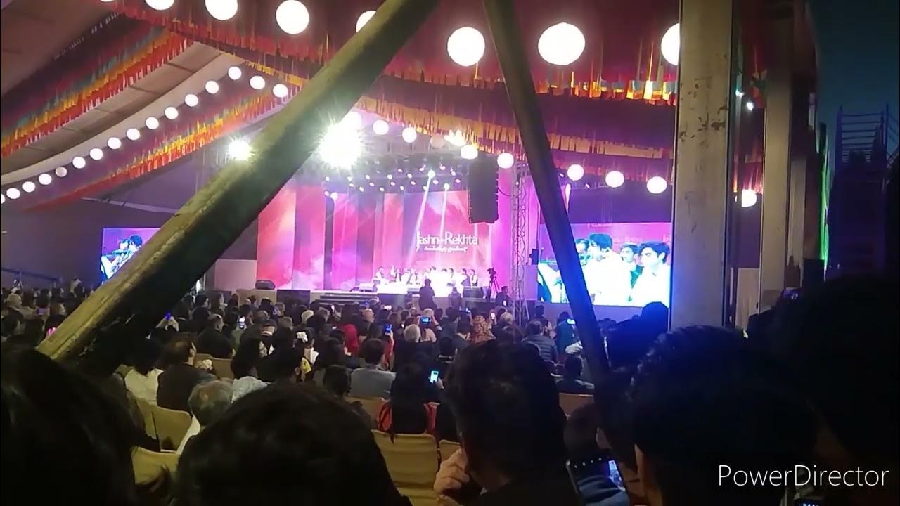 Dama dam mast calendar , Live performance Aslam Sabri ji ,,, Jashn-e-Rekhta,,, - YouTube