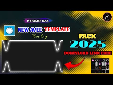 |🔥 NEW AVEE TEMPLATE 2025 | DJ Shailesh Rock ka🔊 | Trending #Avee_Player_Template Free Download 2025