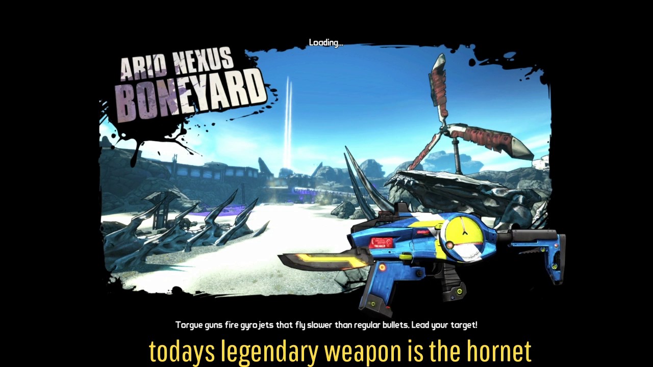 Borderlands 2 legendary weapon guide hornet - YouTube
