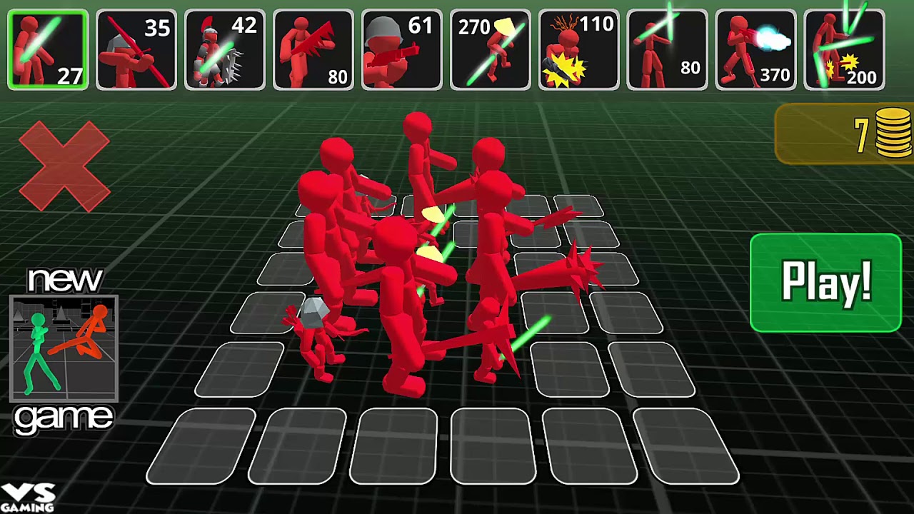 Stickman Simulator: Battle of Warriors - Android GamePlay Stickman ...