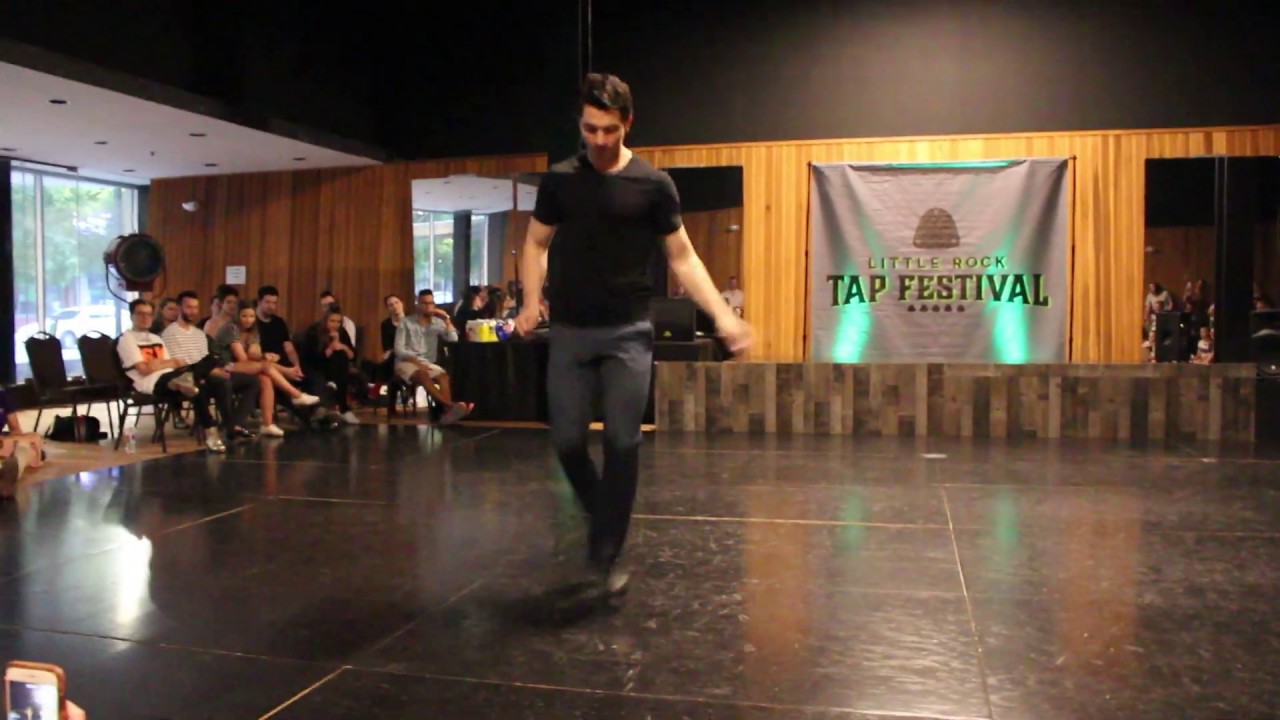 Michael Roberson Solo at Little Rock Tap Fest 2019 - YouTube
