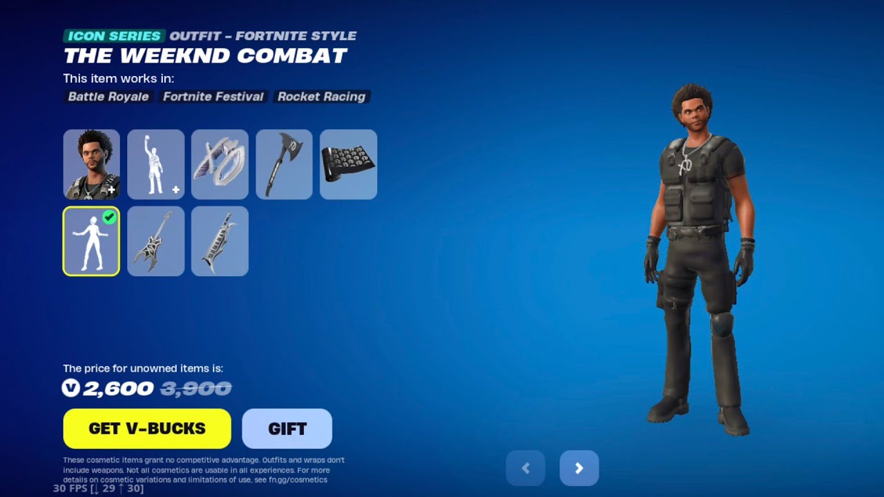 WeekNd Skin is Back | Fortnite Item Shop Update April 18 - YouTube