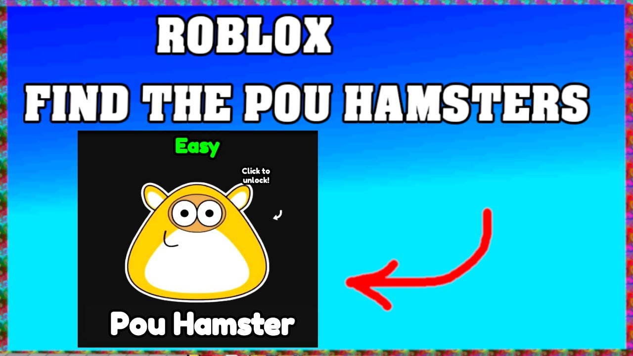 How To Find POU HAMSTER in FIND THE POU HAMSTERS ROBLOX🐹[Update ...