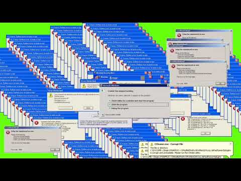 Error Ekranı Green Screen Videosu
