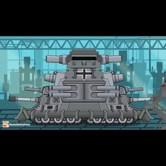 VK-44 ☠️ @HomeAnimations #мультикитанки #homeanimations #shorts #edit # ...