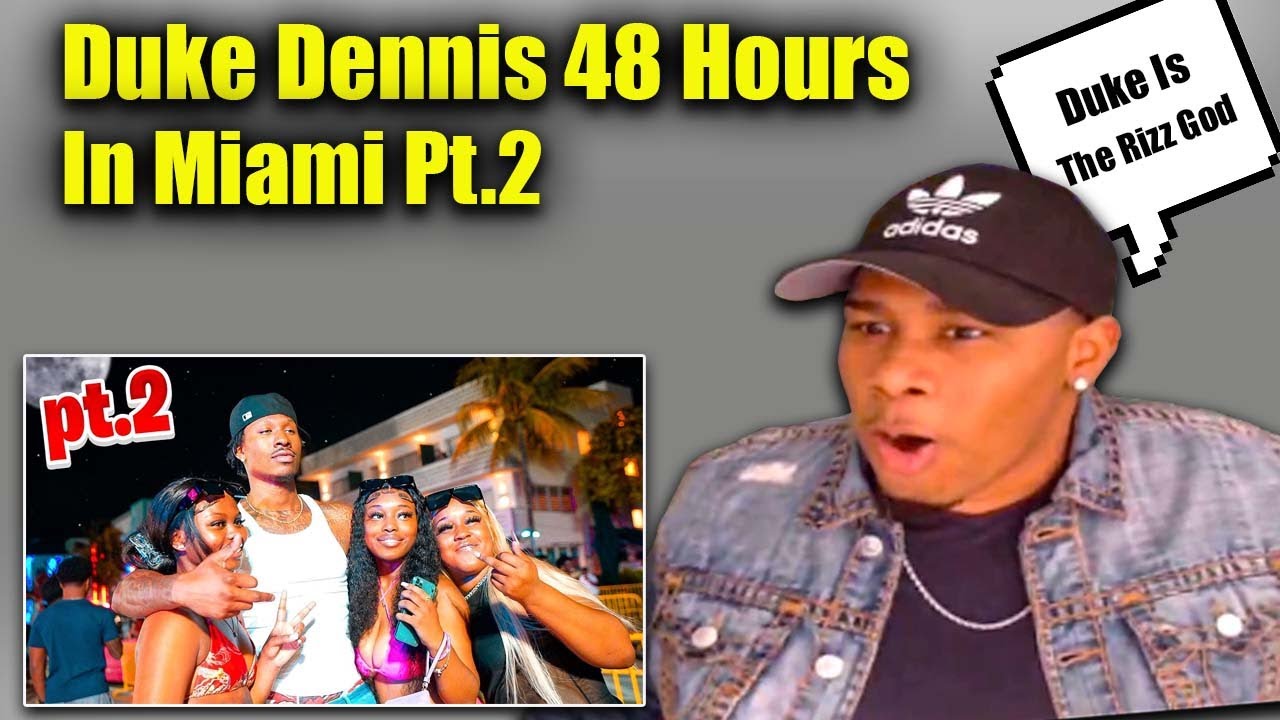 LChoppO Reacts To Duke Dennis 48 Hours In Miami Pt 2.. Duke Is The Rizz ...