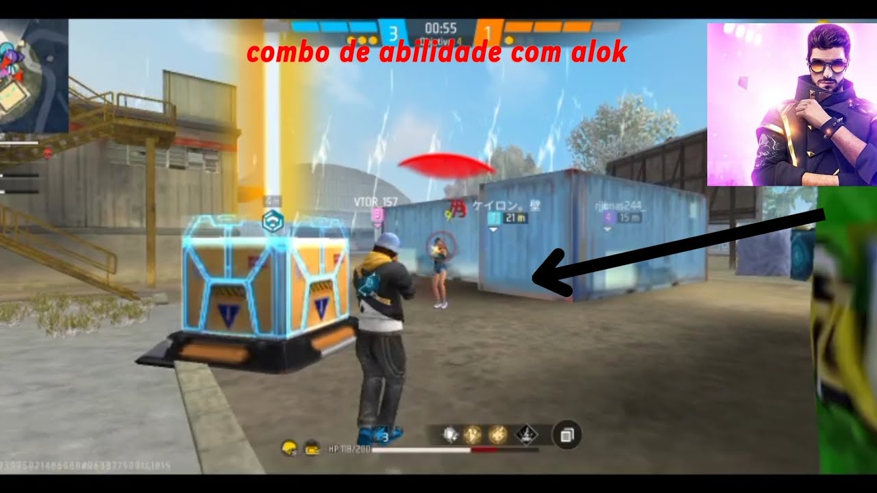 Combo de abilidade com alok pra joga CS - YouTube