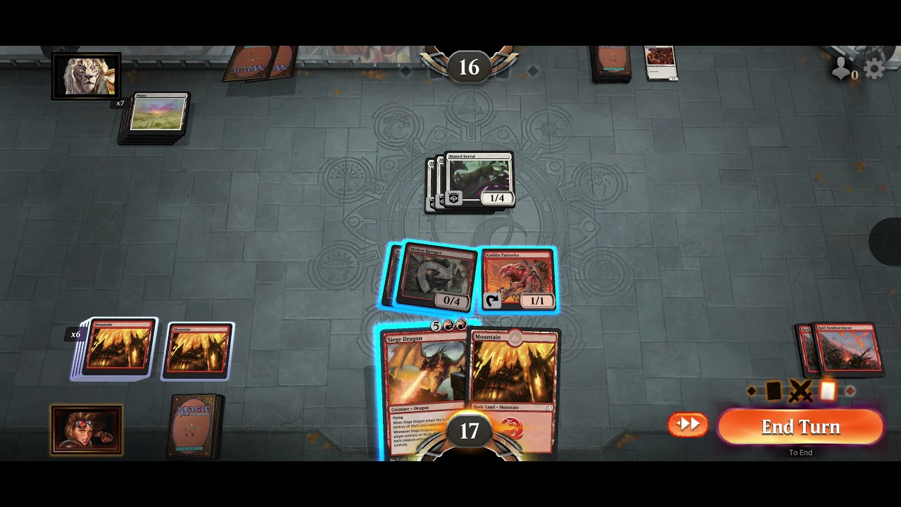 MTG Arena RED Color Challenge 4 - Pixel 6 Pro - YouTube