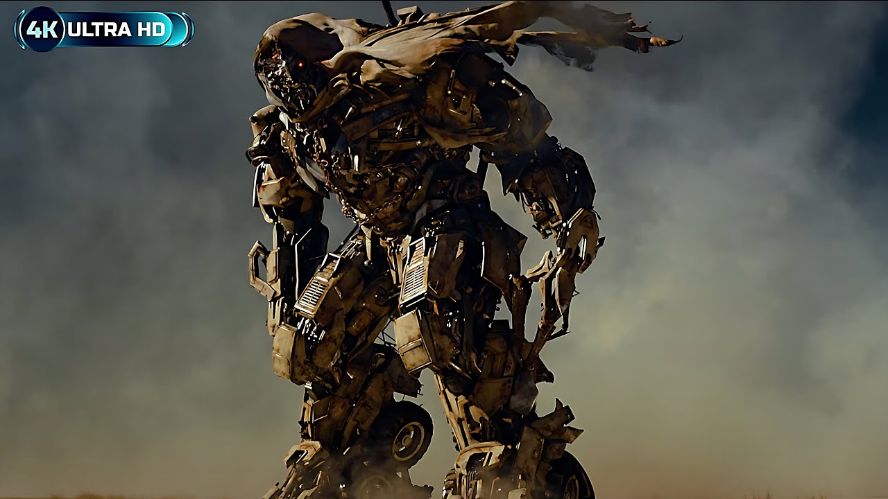 Megatron's Base In Africa | Transformers 3 | Dark Of The Moon - YouTube