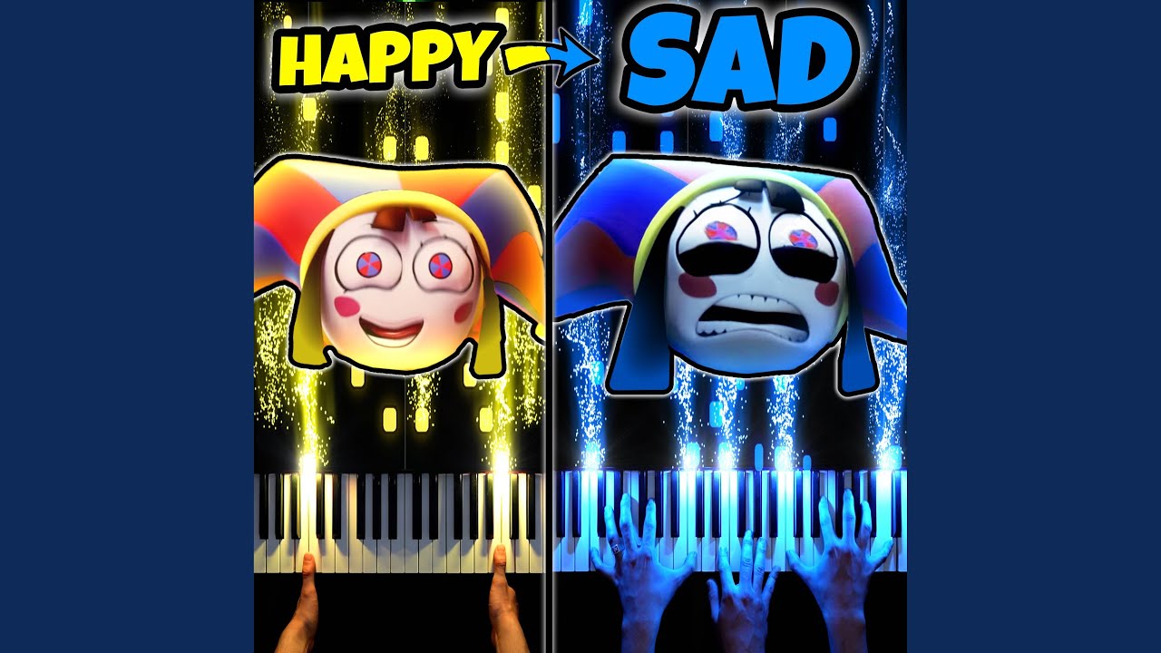 The Amazing Digital Circus Theme | HAPPY to SUPER SAD, but... - YouTube
