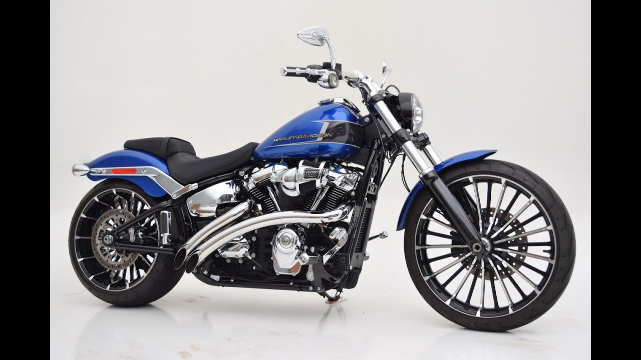 2024 Harley-Davidson® FXBR - Breakout®- BLUE BURST - YouTube