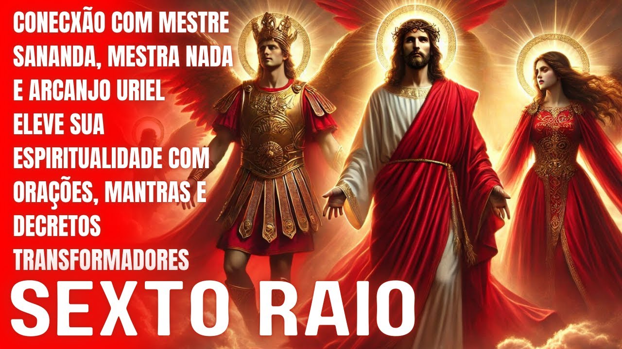 ️ ORAÇÃO E DECRETOS ATIVANDO A CHAMA RUBI DOURADA - MESTRE SANANDA ...