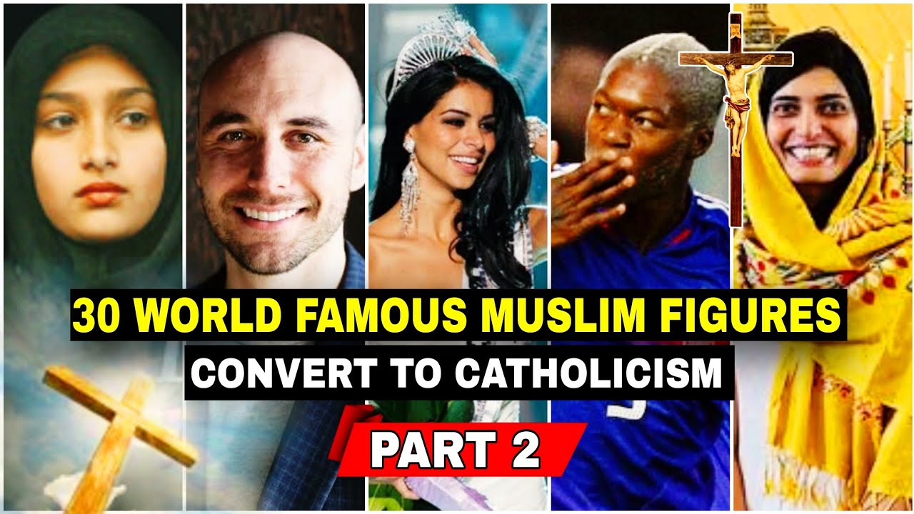 From "Mecca" to "Rome"‼️30 World Famous MUSLIM Figures CONVERT to ...