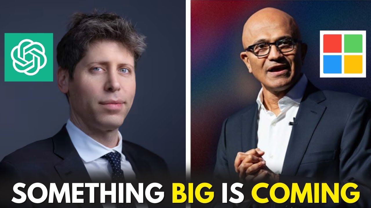 Sam Altman & Satya Nadella Conversation: THE FUTURE OF AI (It will ...