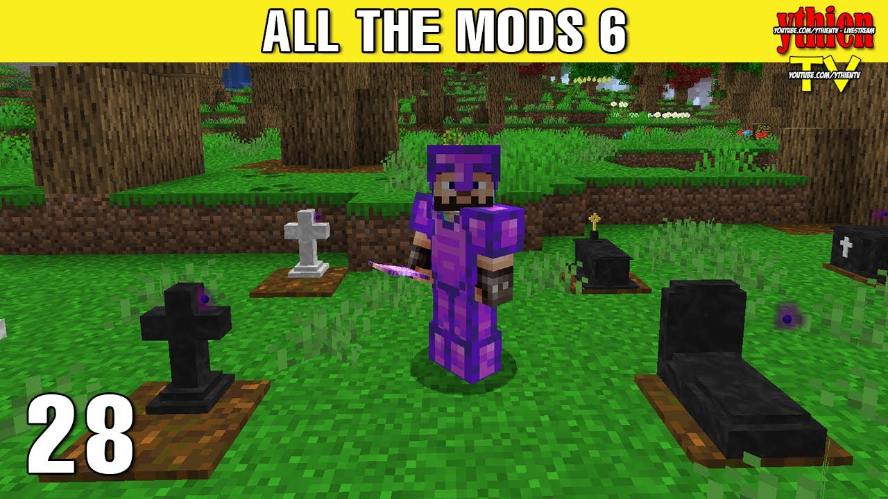 All The Mods 6 28 - Xây Dựng Nghĩa Trang - YouTube