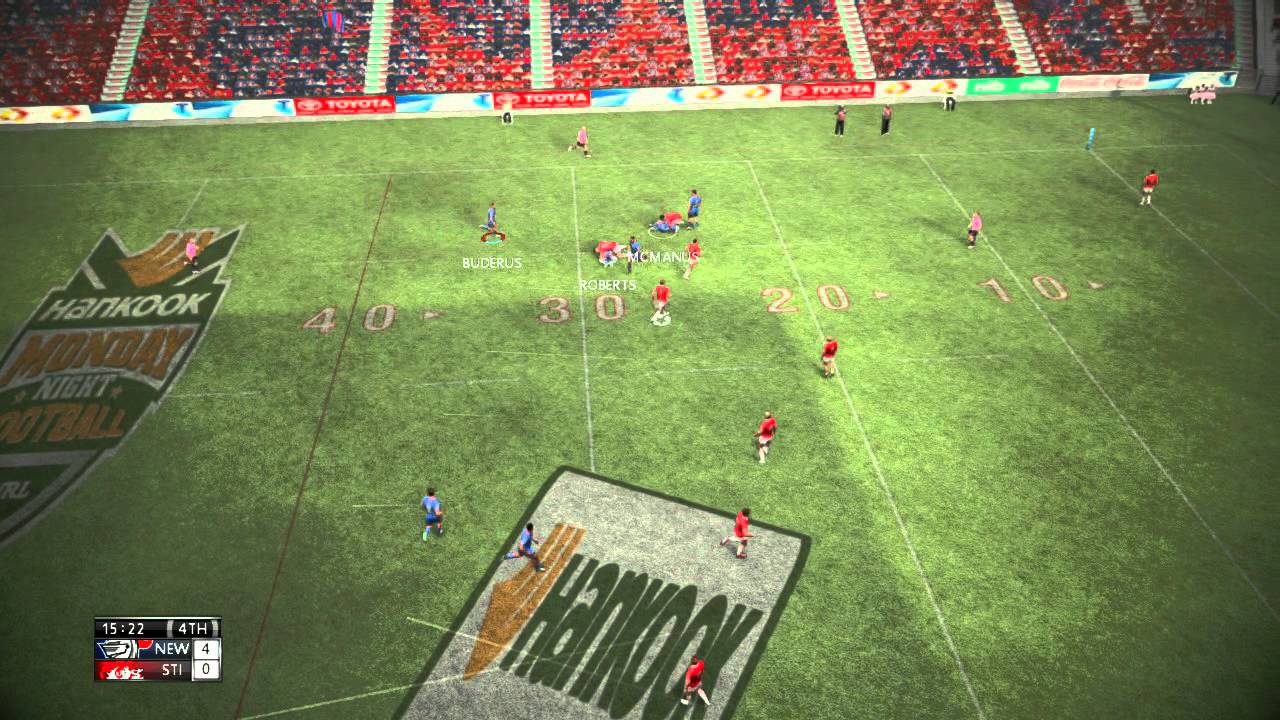 Rugby League Live 2, How to Utilize your Dummy Half Runner - YouTube