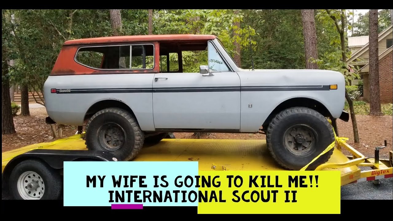 Restoring a Classic International Scout II - YouTube