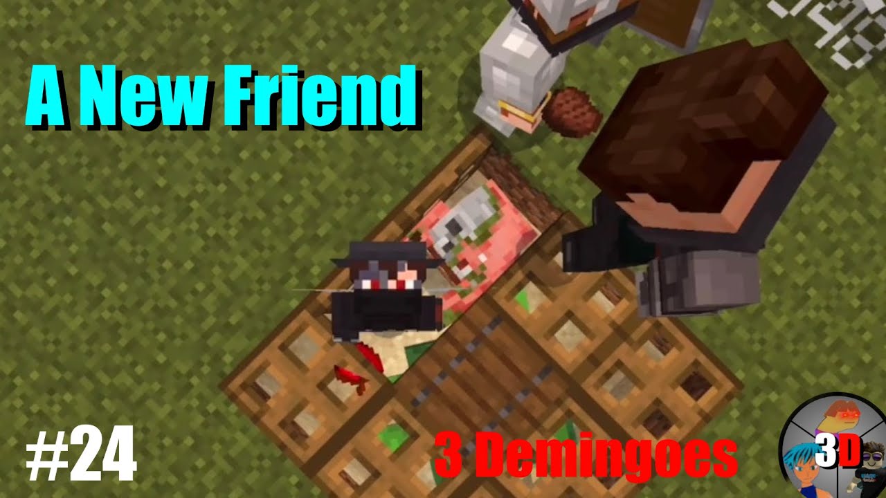 A New Friend—Episode 24 (Minecraft Let’s Play) - YouTube