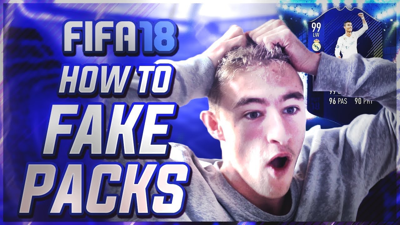 HOW TO FAKE PACKS ⚽️🎮! - YouTube