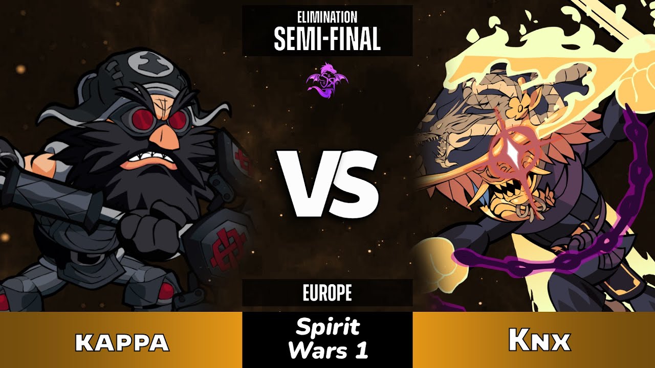 kappa vs Knx - Elimination Semi-Final - Spirit Wars 1 - EU 1v1 - YouTube