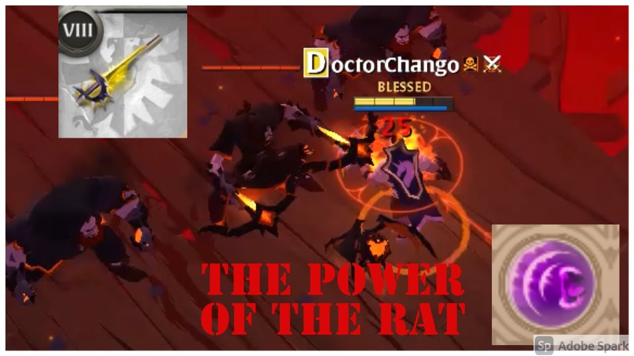 The Power of the rat ! / Albion Online corrupted dungeon #1 - YouTube