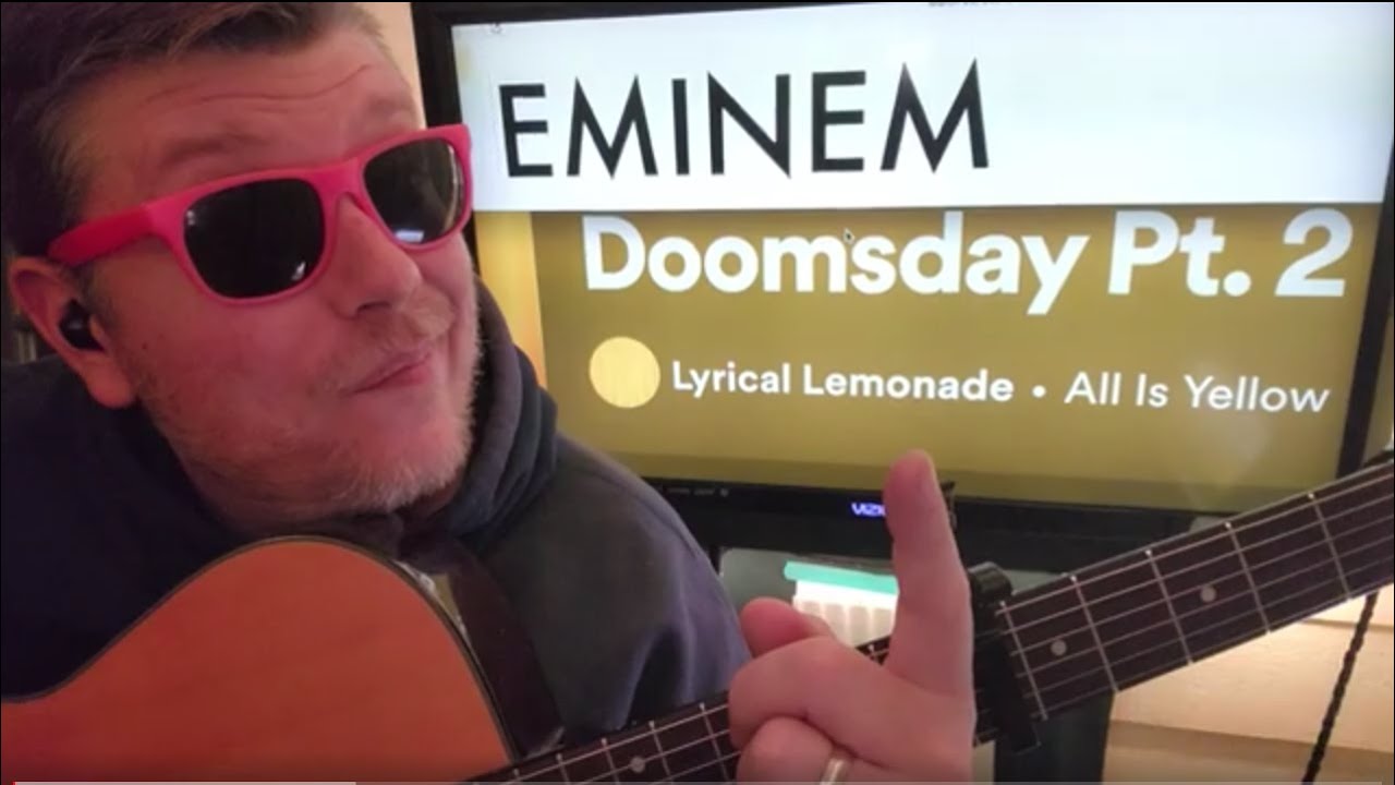 Doomsday pt.2 - Eminem Guitar Tutorial (Beginner Lesson!) - YouTube