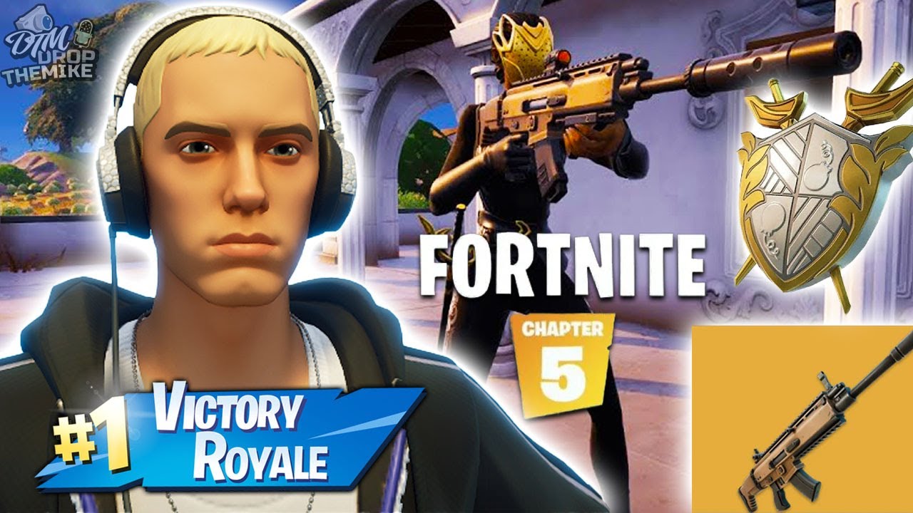 FORTNITE CHAPTER 5 VICTORY ROYALE SOLO | DropTheMike Edition - YouTube