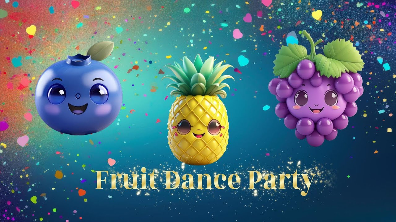 Dancing Fruit Party - Baby Sensory - 30 min - Party Mix 6 - Fun ...