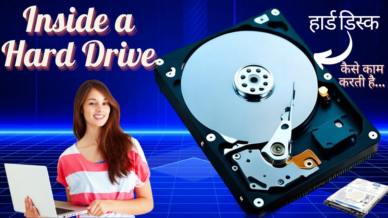 How do Hard Disk Drives Work? 💻|| Hard Disk internal Process क्या होती ...