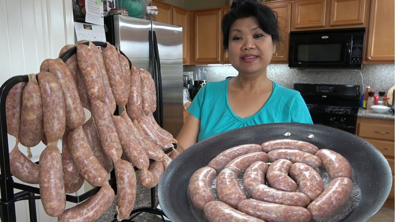 How To Make Sweet Longganisa | My Version Of Pampanga Sweet Longganisa ...