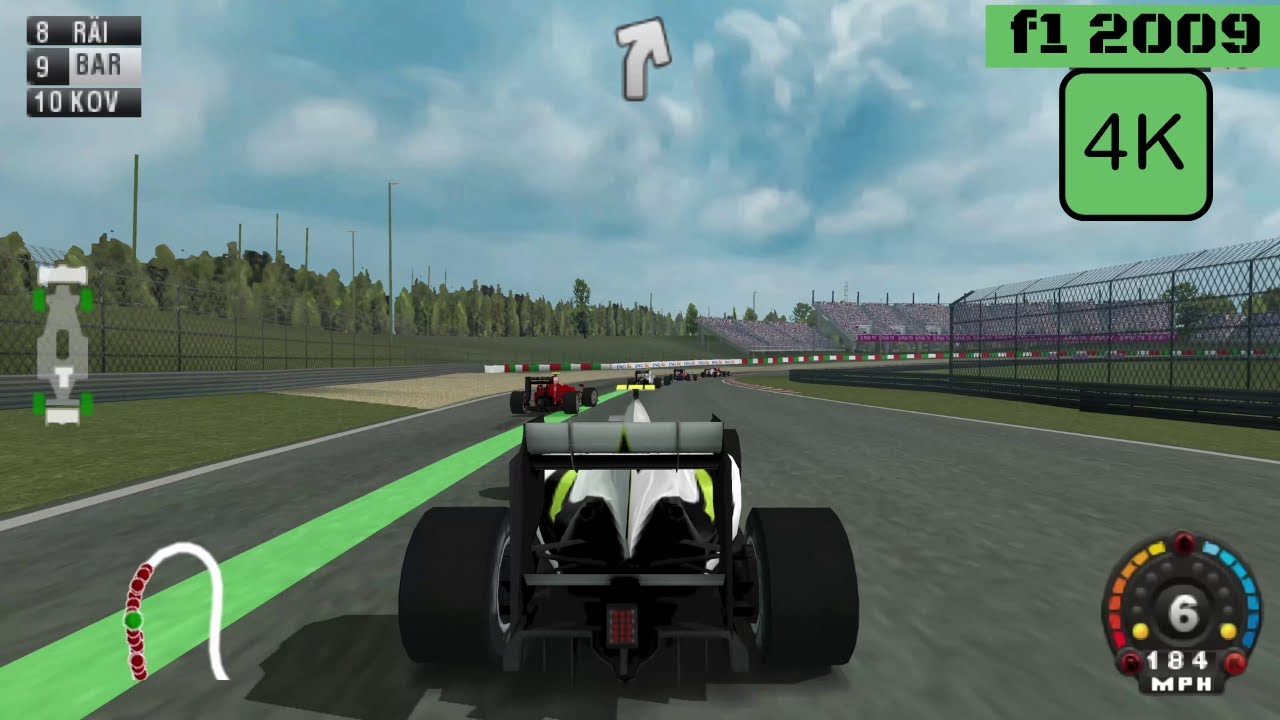 F1 2009 PSP 4k Gameplay - YouTube