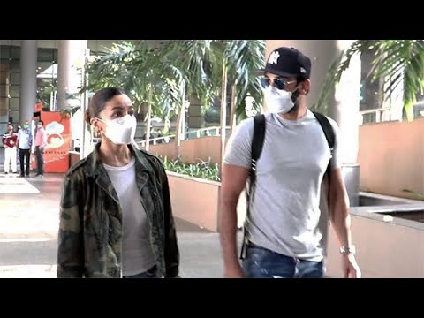 Ranbir And Alia Return From Their Maldives Vacation
