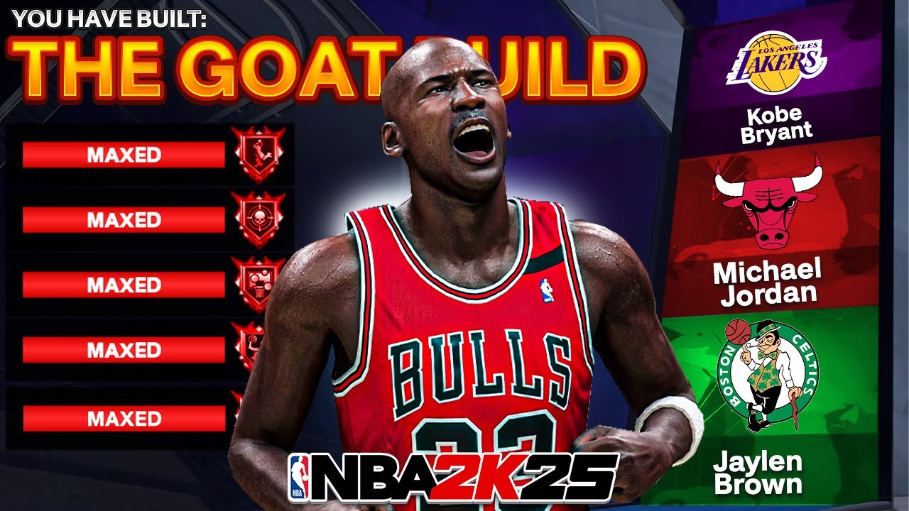 THIS MICHAEL JORDAN BUILD IS THE REAL GOAT IN NBA 2K25!! MAKE THIS ...