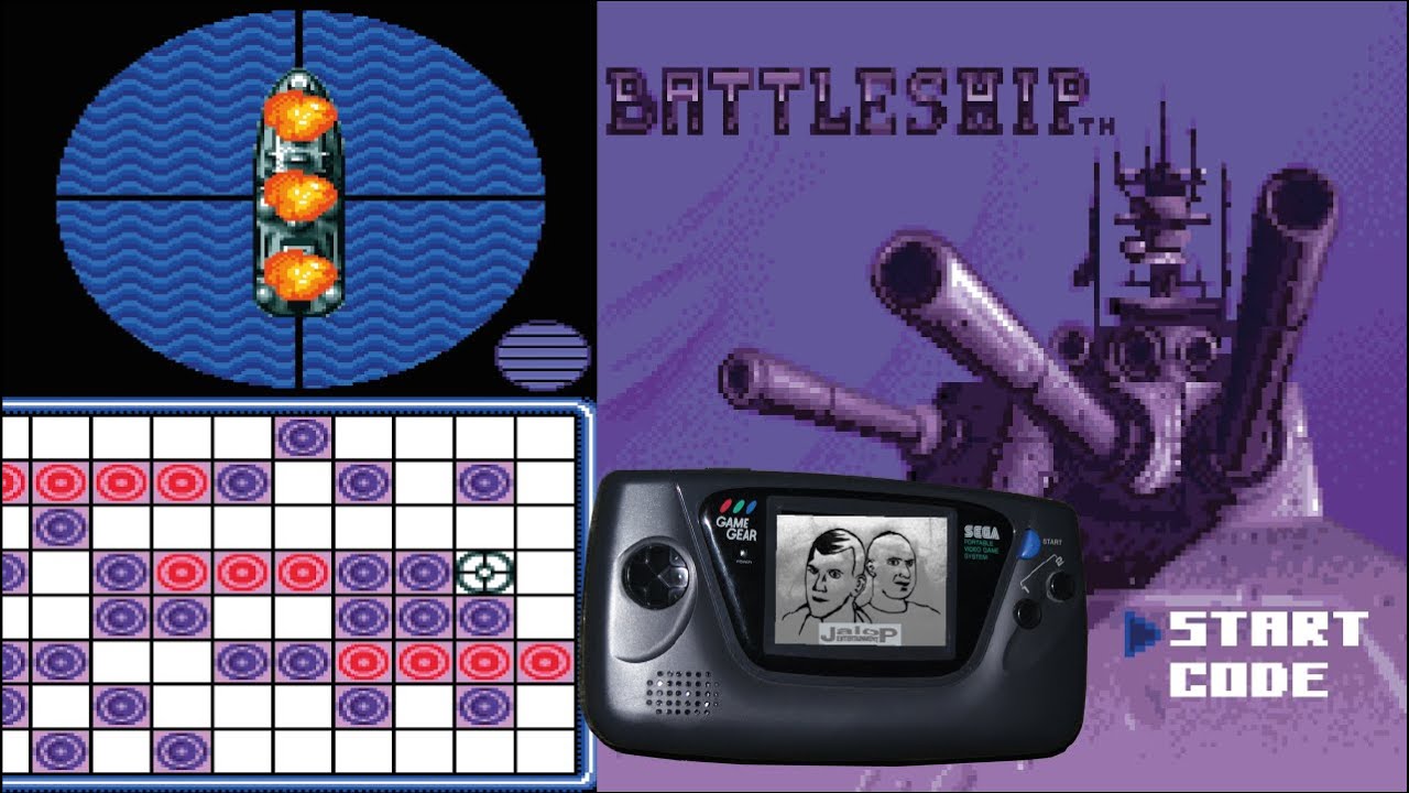 Battleship Sega Game Gear - C&M Playthrough - YouTube