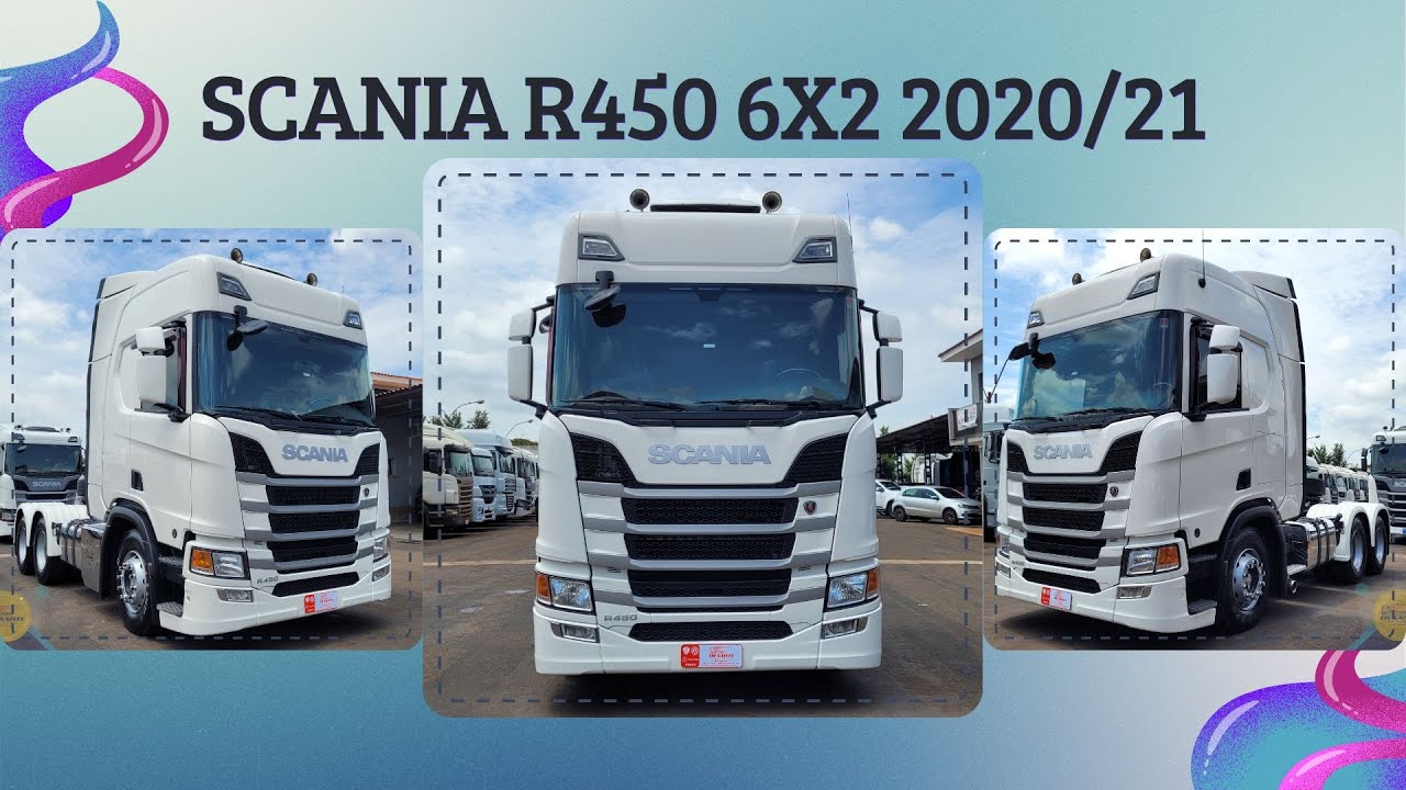 Scania R450 6x2 Highline Ano 2020/21 - YouTube