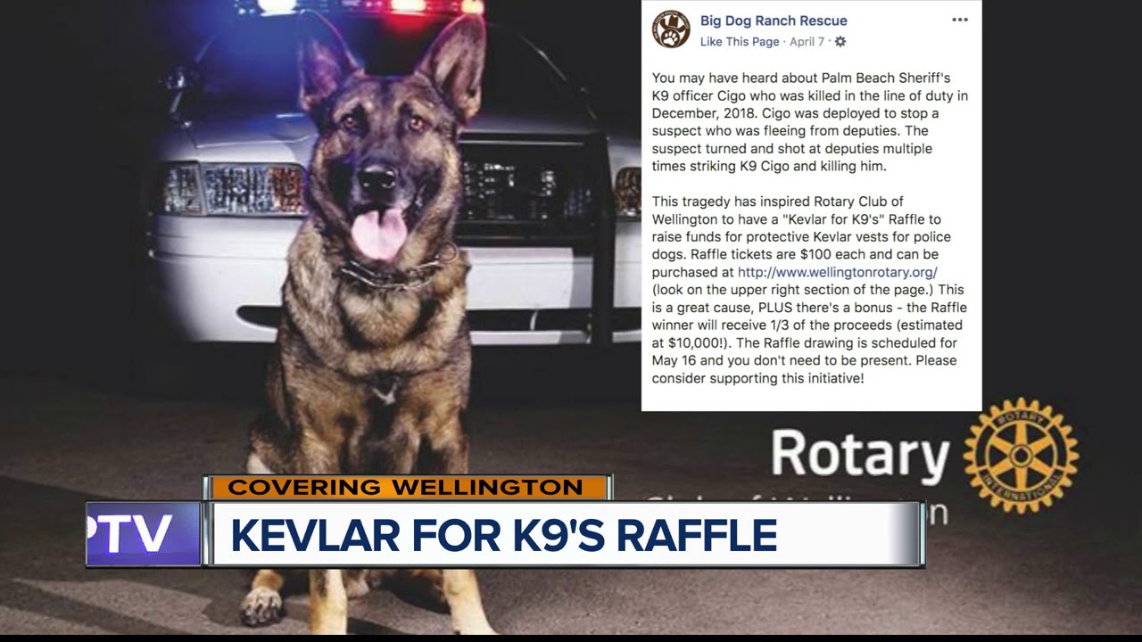 Rotary Club of Wellington raising money for bulletproof vests for ...