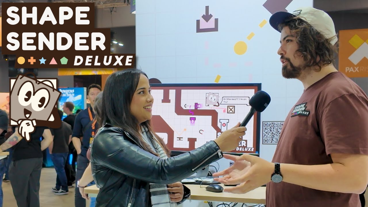 Shape Sender Deluxe Interview - Dead Teapot | PAX 2024 - YouTube