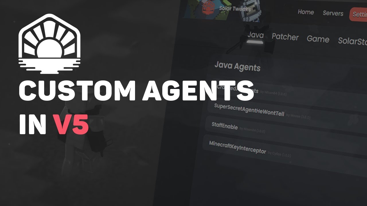 Solar Tweaks V5 - Custom Agents - YouTube