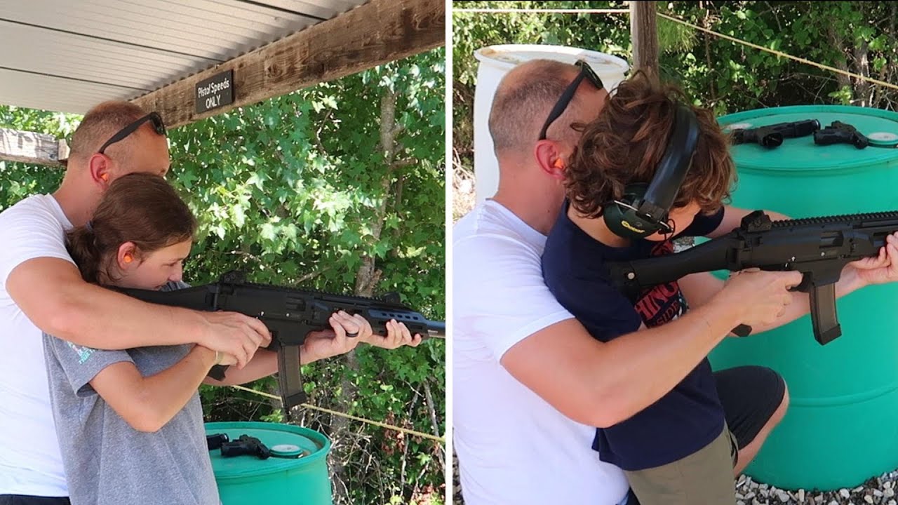 HOME DEFENSE SHOOTING PRACTICE! - YouTube